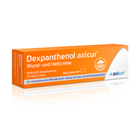 DEXPANTHENOL axicur Wund- und Heilcreme 50 mg/g - apondo.de - Internet ...